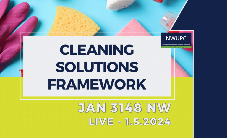NWUPC Cleaning Solutions Framework now available! | NWUPC